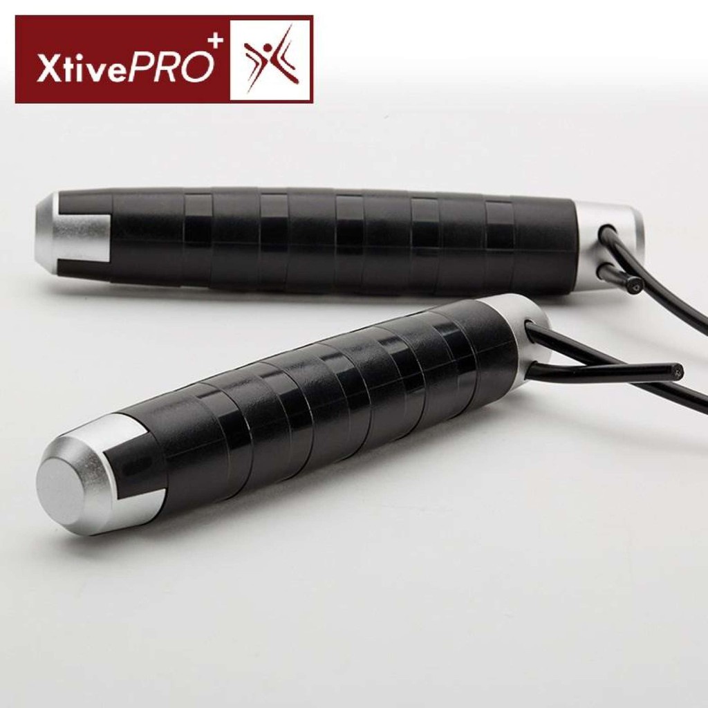 XtivePRO Jump Premium เชือกกระโดด ลวดเคลือบ PVC ไร้แรงเสียดทาน กระชับหุ่น ลดไขมันหน้าท้อง ...