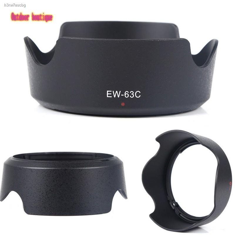 อุปกรณ์เสริมกล้อง☎TH☀ EW-63C Camera Lens Hood Shade Compatible Canon EF ...