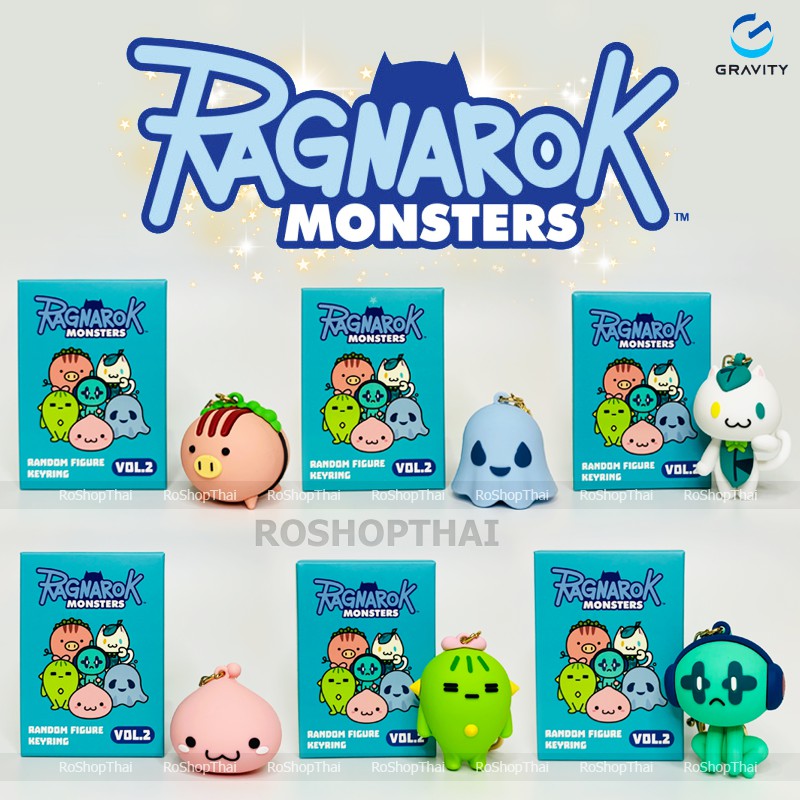 ครบเซ็ตRagnarok Monster Mini Boss Vol.2 โมเดลแร็คนาร็อคมอนสเตอร์ มินิ ...