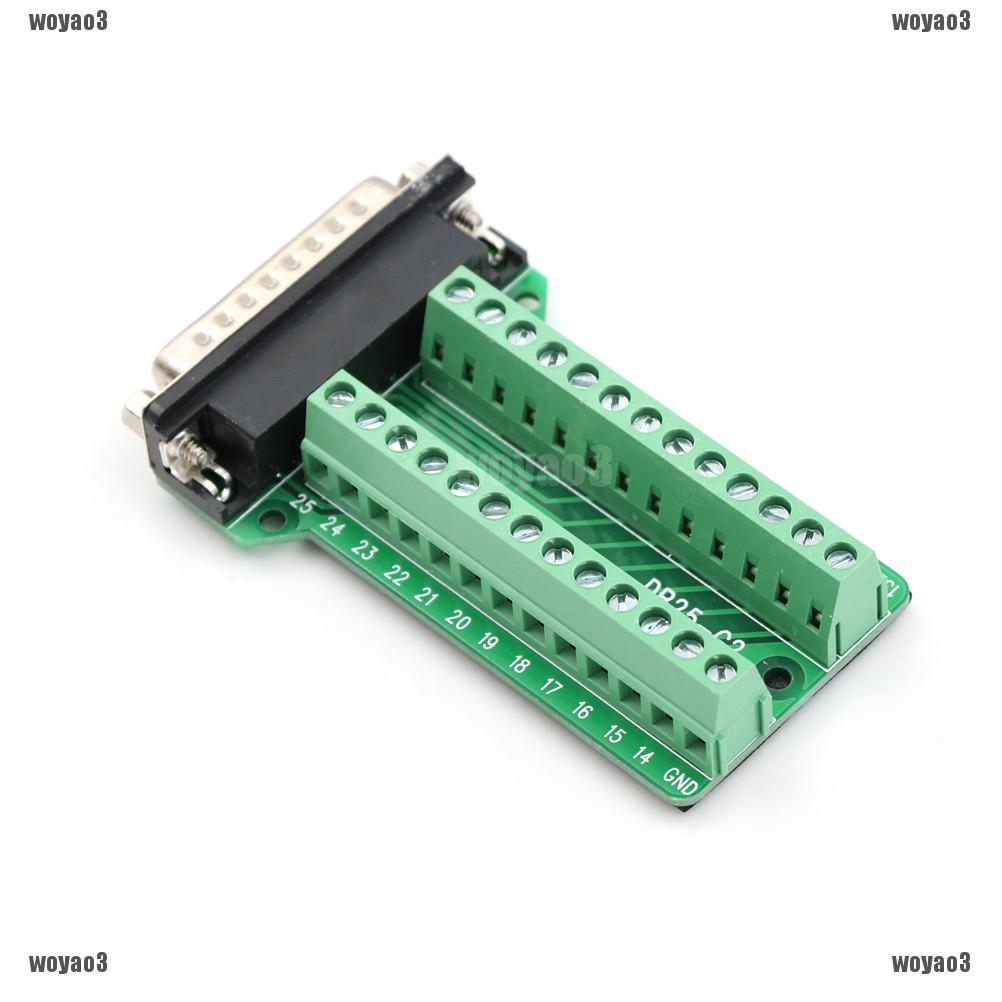Db-sub DB 25 MALE 25 Pin ปลั๊กบอร์ดเทอร์มินัลเบรกเอาท์ - woyao3.th ...
