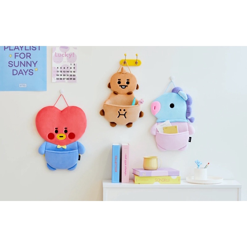 พรีออเดอร์ BT21 BABY Hanging Pocket Organizer ของแท้ ️อ่านรายละเอียด ...