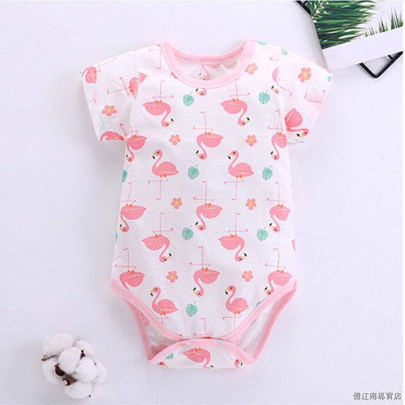 2019 ชุดรอมเปอร์แขนสั้นเนื้อผ้าฝ้ายสําหรับเด็กทารก - lkxklkx3m1.th ...