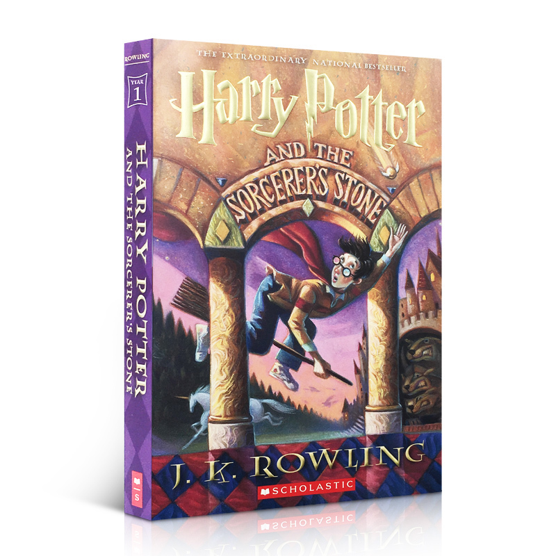 Harry Potter and The Sorcerers Stone 1 J.K. Rowling English Novel Book ...