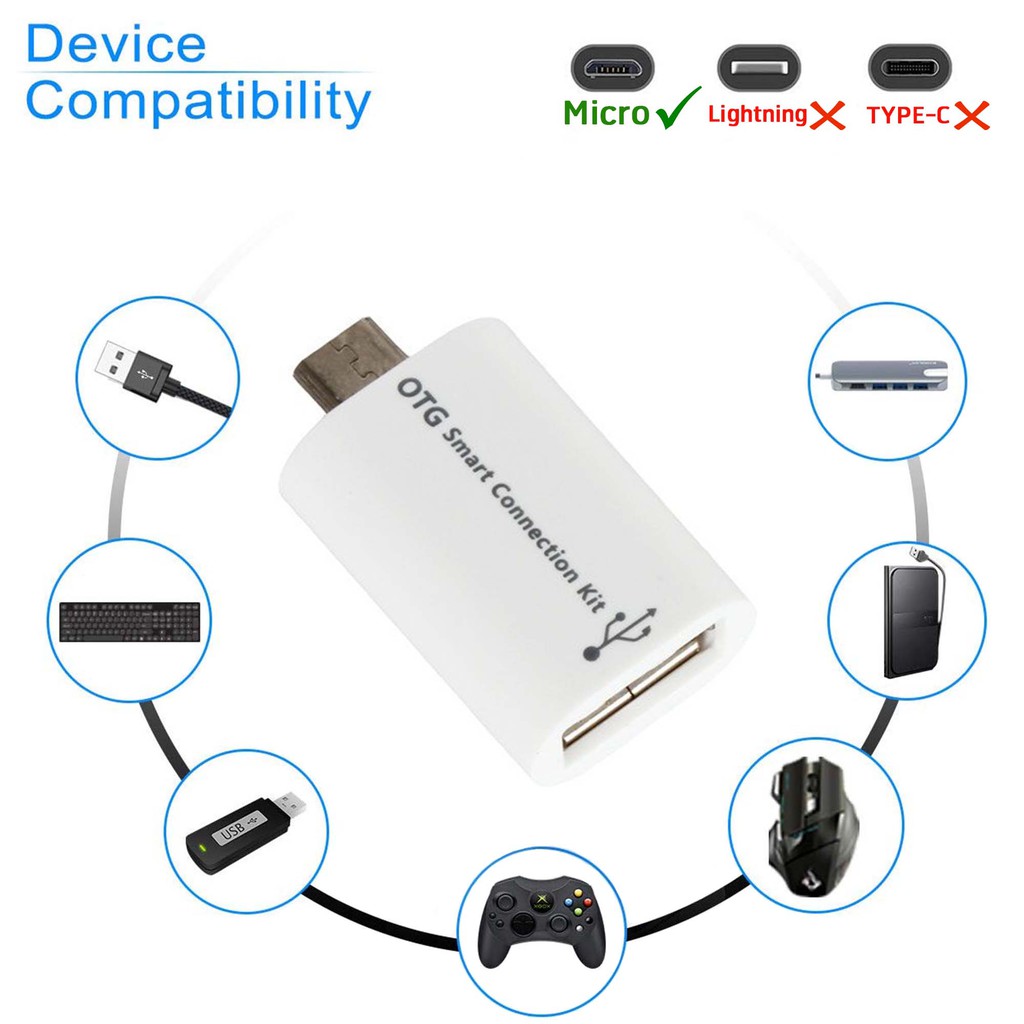 OTG Micro USB 2.0 to USB port ใช้พอร์ต micro USB เชื่อมต่อเข้ากับ ...