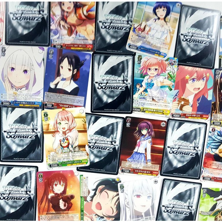 การ์ด Weiss Schwarz TCG การ์ดเกม การ์ดอนิเม ของแท้ ภาษาญี่ปุ่น repack ...