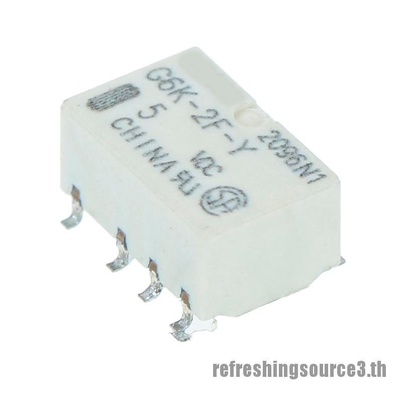 Dc 5V Smd G6K - 2 F - Y สัญญาณรีเลย์ 8 Pin สําหรับ Omron Relay ...