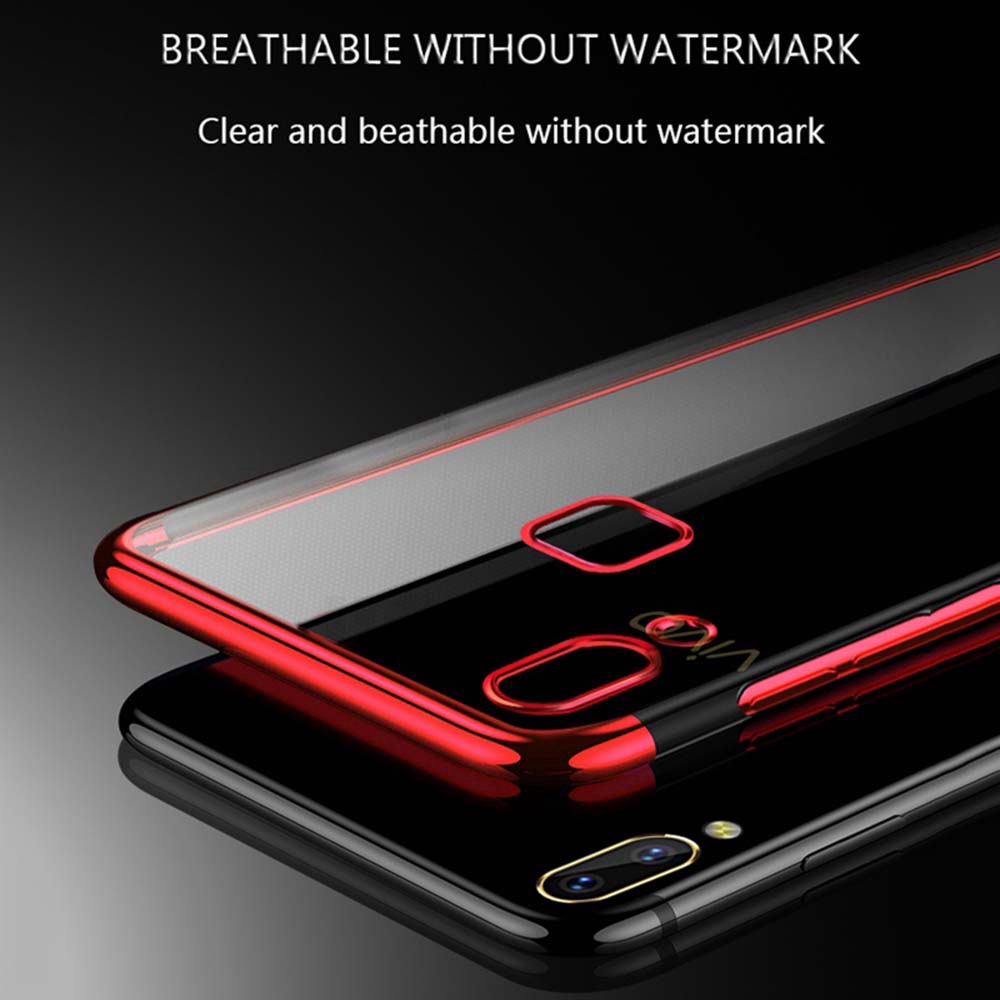 Vivo Z5x Z3 Z3x Z6 Z5 Z1 Nex 3 S A โพ้น บาง ชัดเจน อ่อน Silicone การตอก TPU โปร่งใส กันกระแทก เค ...
