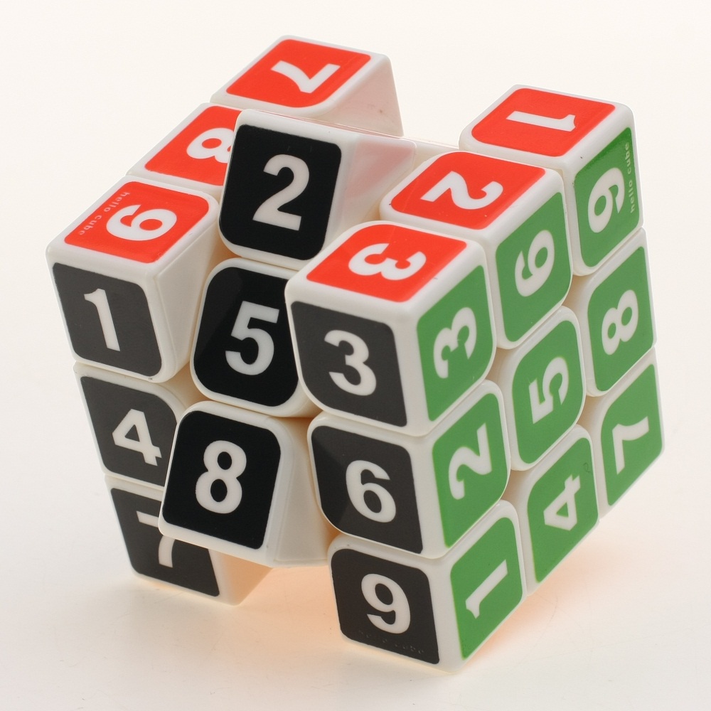 CubeBest ZCUBE Neo Magic Sudoku Digital Cube 3x3x3 rofessional 3x3 Seed ...
