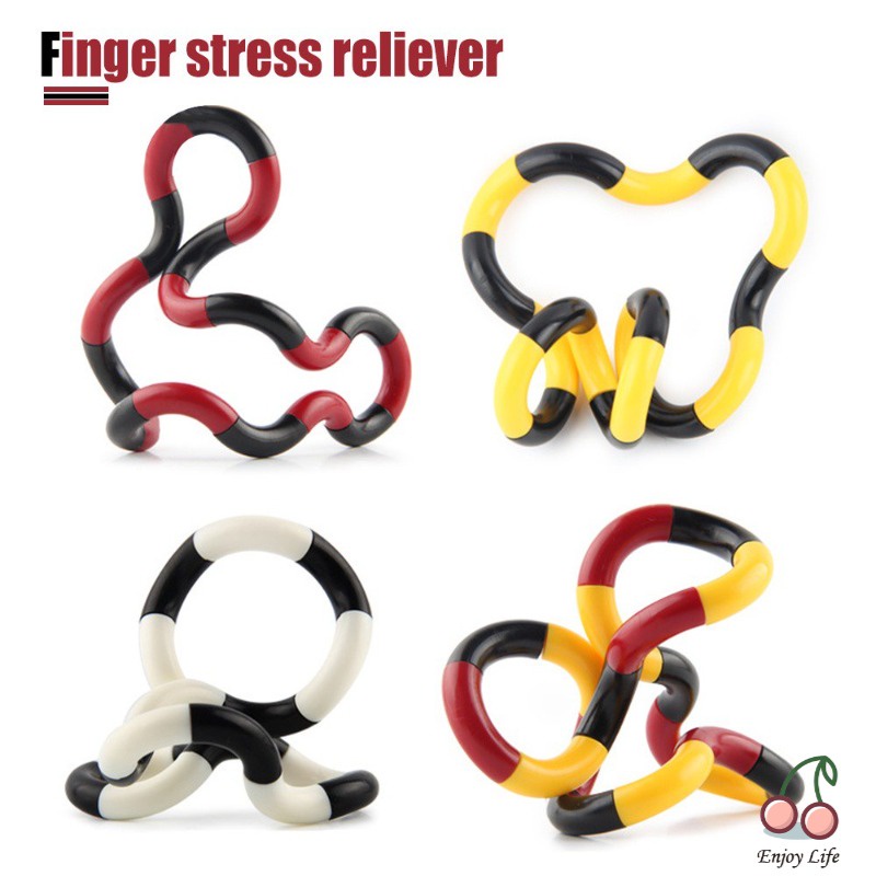 ใหม่ของเล่น Fidget String Tangle สําหรับเล่นคลายเครียดความวิตกกังวล ...