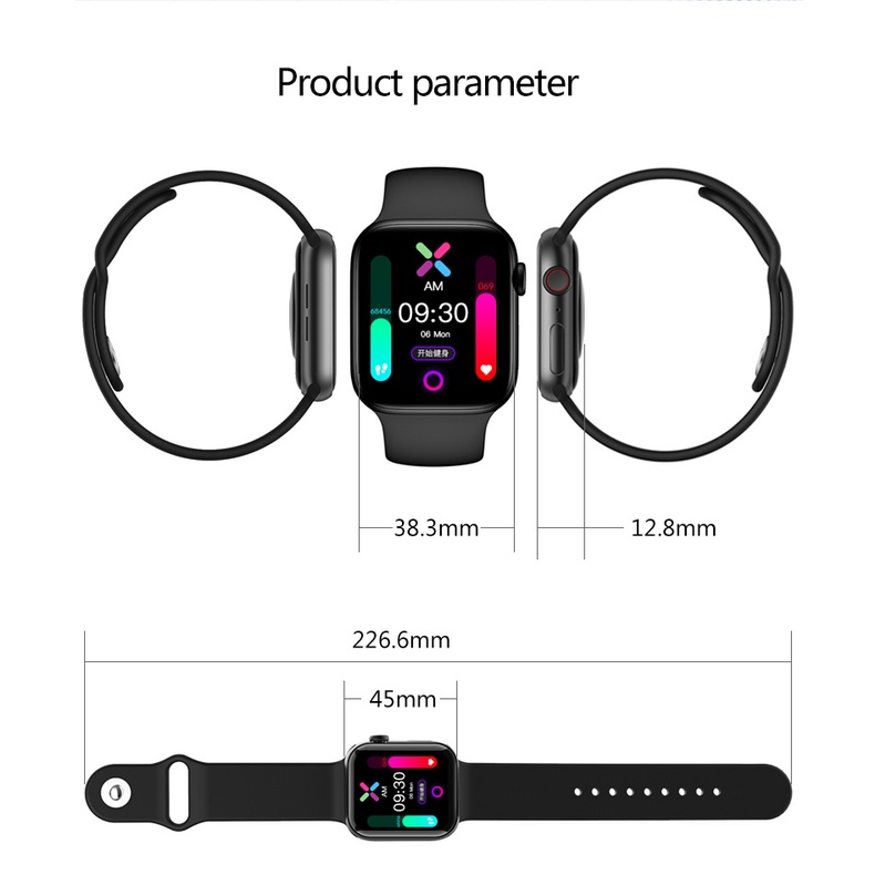 M26 Plus High Edition Smart Watch 1.75 Inch Infinite Screen Magnetic ...