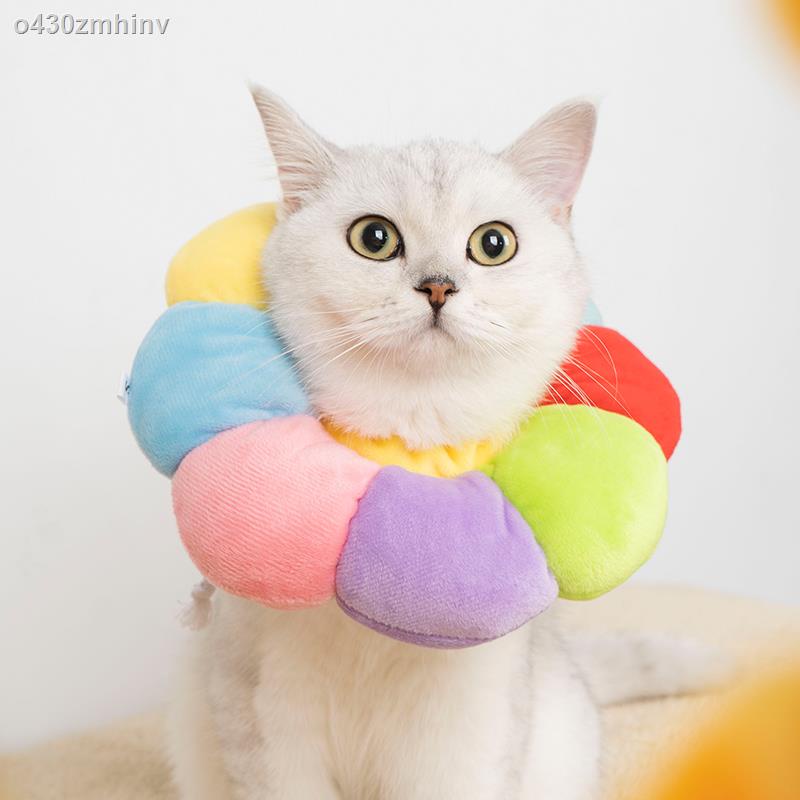 Cat Elizabeth ring soft cat headgear ป้องกันการเลียและกัดฆ่าเชื้อแหวน ...