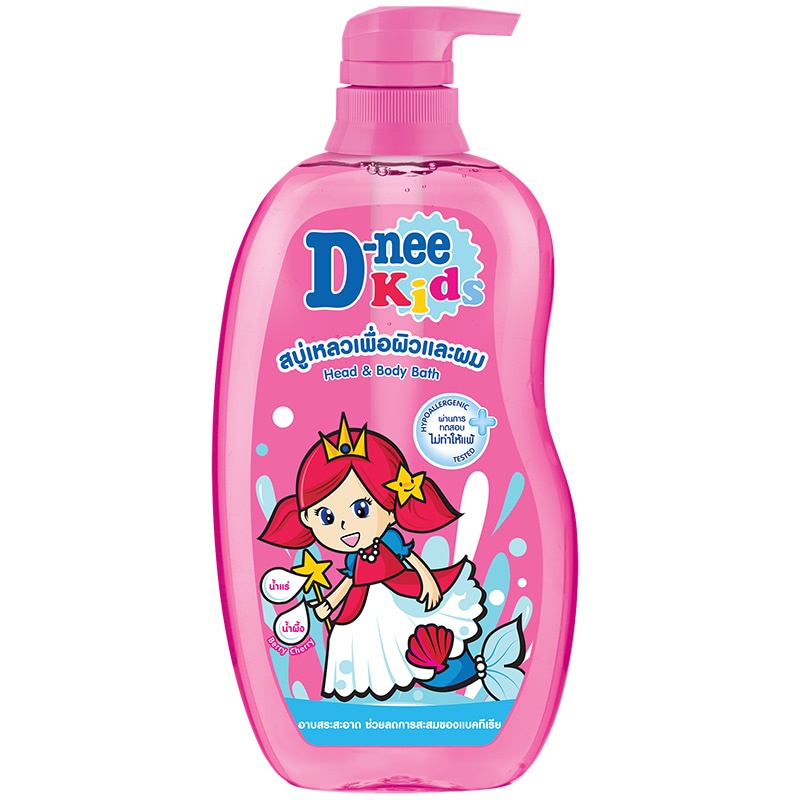 รับประกันสุดถูก Dnee Kids ดีนี่คิดส์สบู่เหลว อาบสระ เพื่อผิวและผม D-nee ...