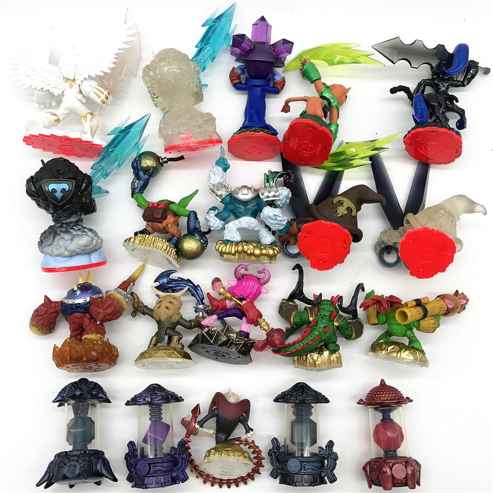 Skylanders Spyros Adventure Collect Team Tree Man Dragon Lightning Rod ...