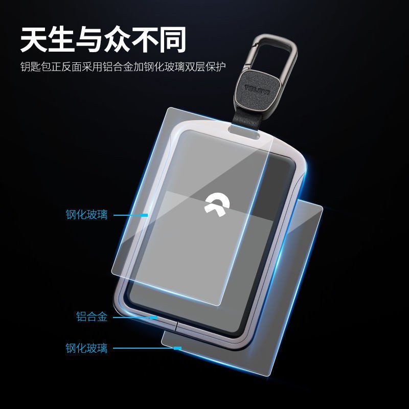 กุญแจรถ NIO ES8 cover ทุ่มเทเพื่อพลังงานใหม่ ES6 Bag EC6 high-end NFC ...