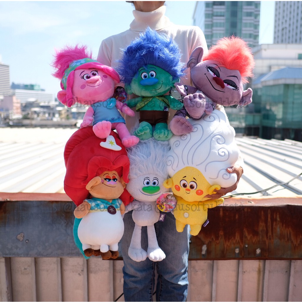 ตุ๊กตา Branch & Poppy & Queen Barb & Guy Diamond & Cherub & Delta ท่า ...