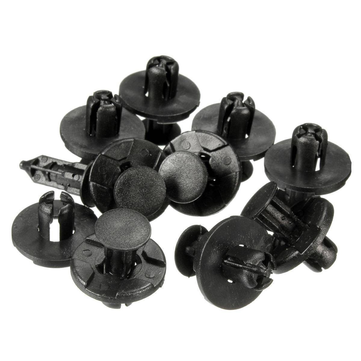 30 Pcs Rivet Fastener Bumper Fender Push Clips For Nissan Infiniti ...