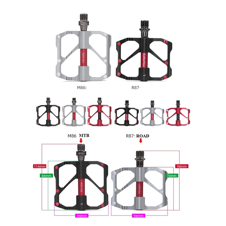 บันไดแบริ่งpromend M86 R87 | Shopee Thailand