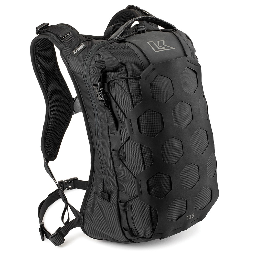 KRIEGA TRAIL 18 ADVENTURE BACKPACK (Black) - nuumned - ThaiPick