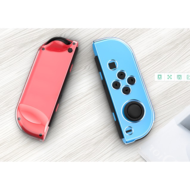 เคสจอยเกมสําหรับ nintendo switch Clear TPU Joycon Dobe TPU Protective ...
