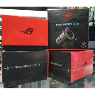 (ของใหม่ส่งฟรีปลายทาง)ROG Spotlight USB logo projector with Aura Sync ...