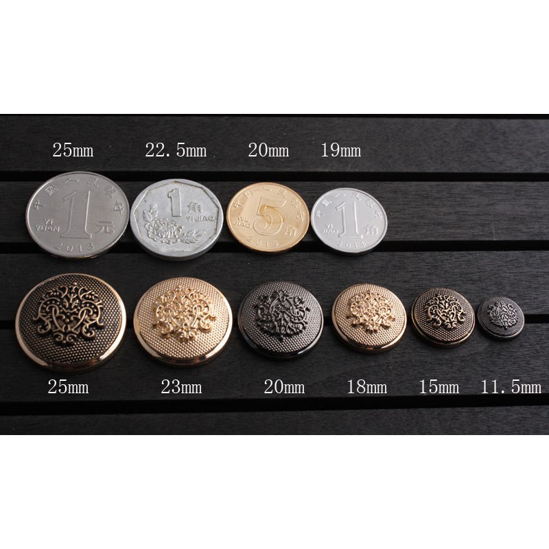 High-end buttons buttons metal coat trench coat suit buttons gold men ...