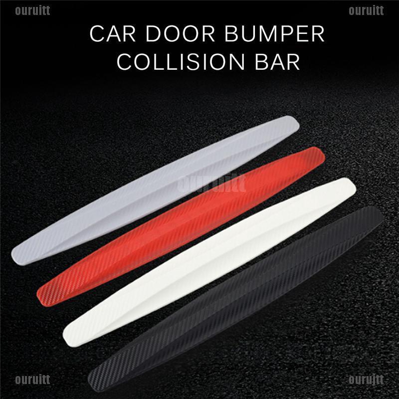 CHINK New Carbon Fiber Rubber Edge Guard Scuff Plate Car Sticker ...