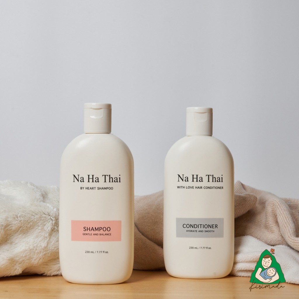 รวมส่ง!! Na Ha Thai Shampoo and Conditioner 230ml ( แชมพูและครีมนวด 230 ...