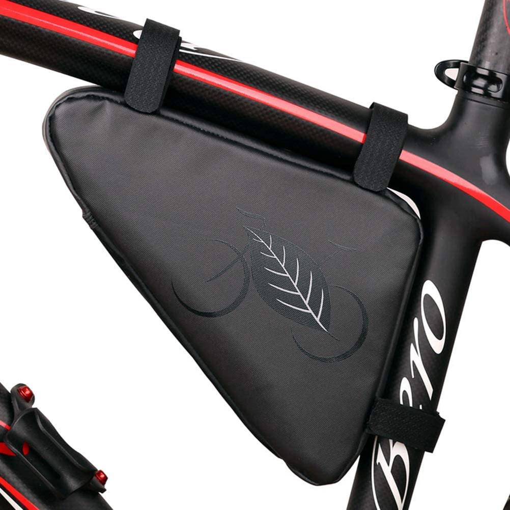 Waterproof Bicycle Triangle Bags Bicycle Front Tube Saddle Frame Bag ...