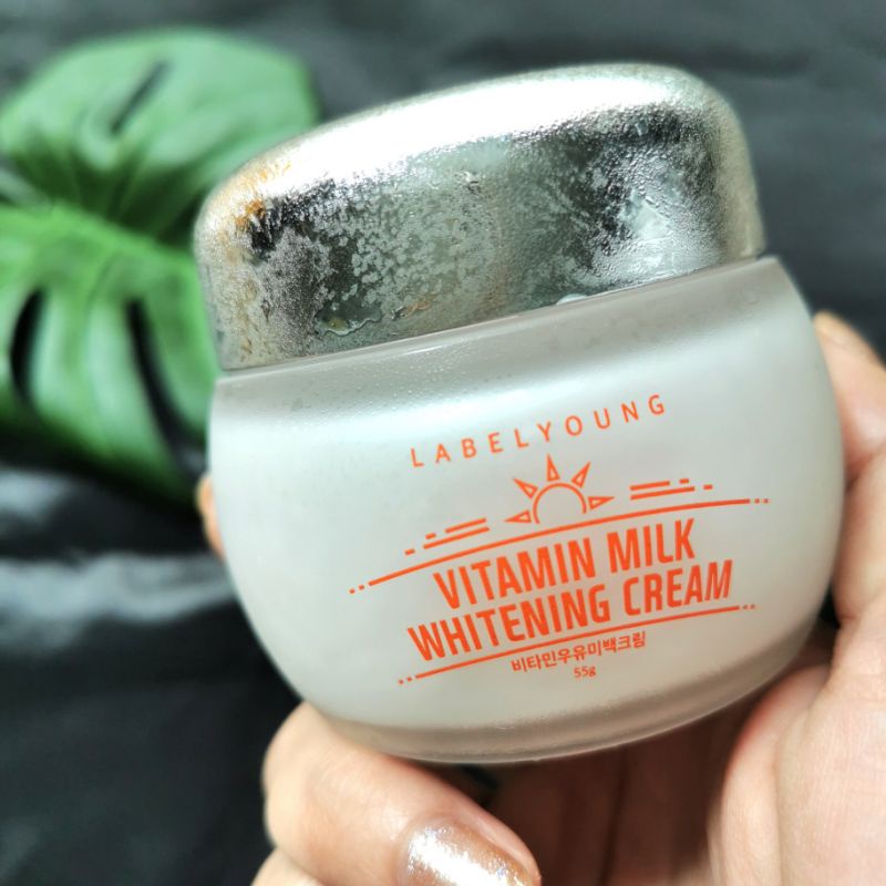 ครีมหน้าสด Label Young Vitamin Milk Whitening Cream - kanoknij1 - ThaiPick