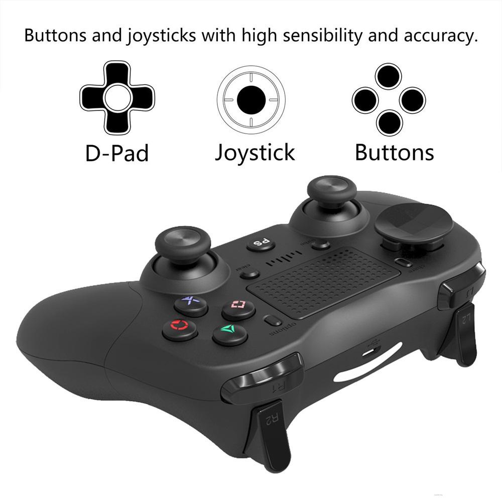 PS4 Wireless Controller 6-axis Bluetooth Game Console Accessories ...