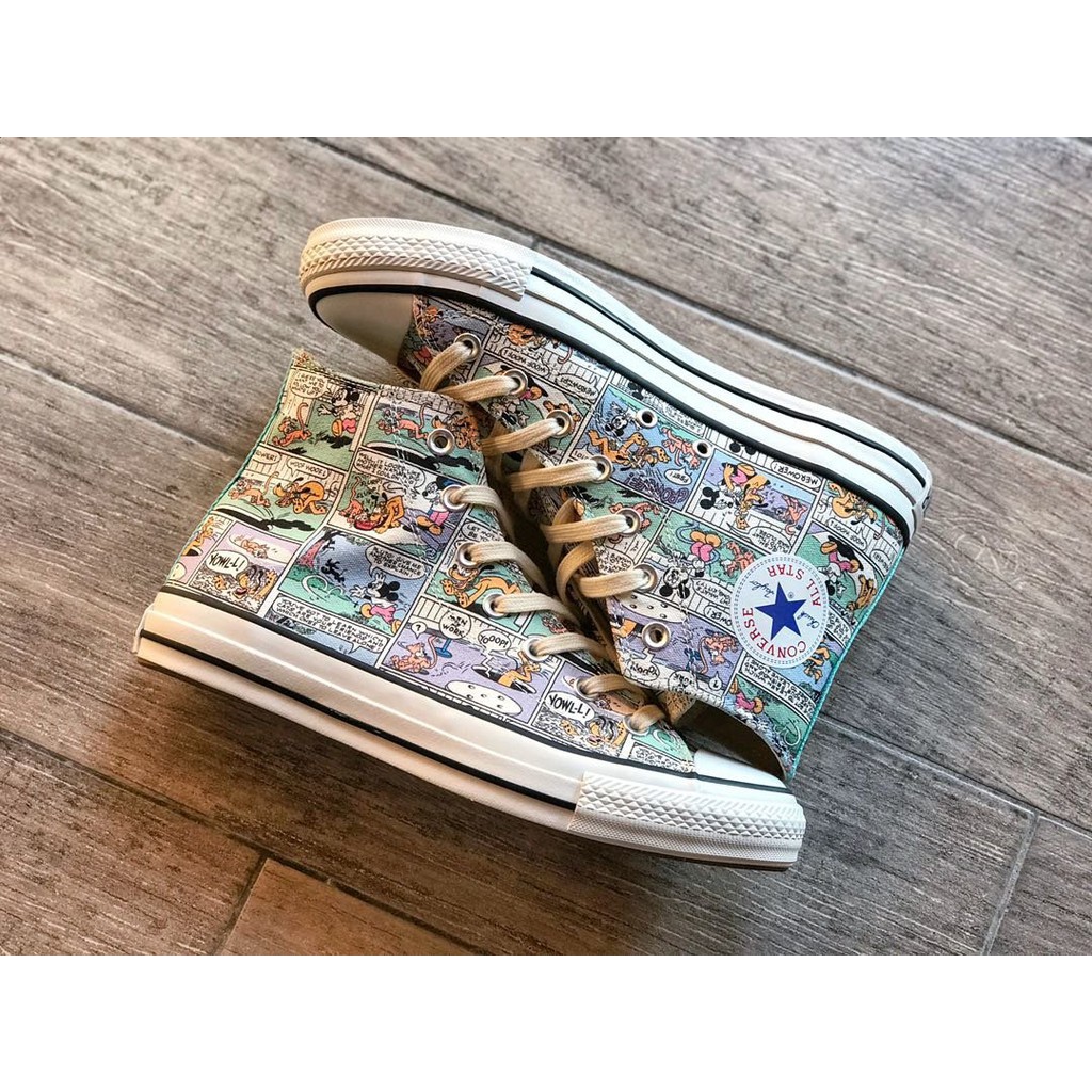 ใหม่ Converse All Star Mickey Mouse โตเกียวรองเท้าผ้าใบ จำกัด Unisex ...