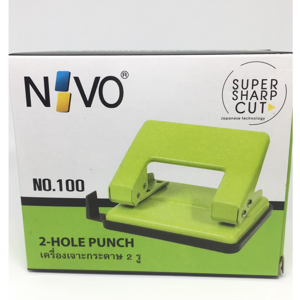 เครื่องเจาะกระดาษ เจาะรู เครื่องเจาะ nivo No.100 - plernkung - ThaiPick