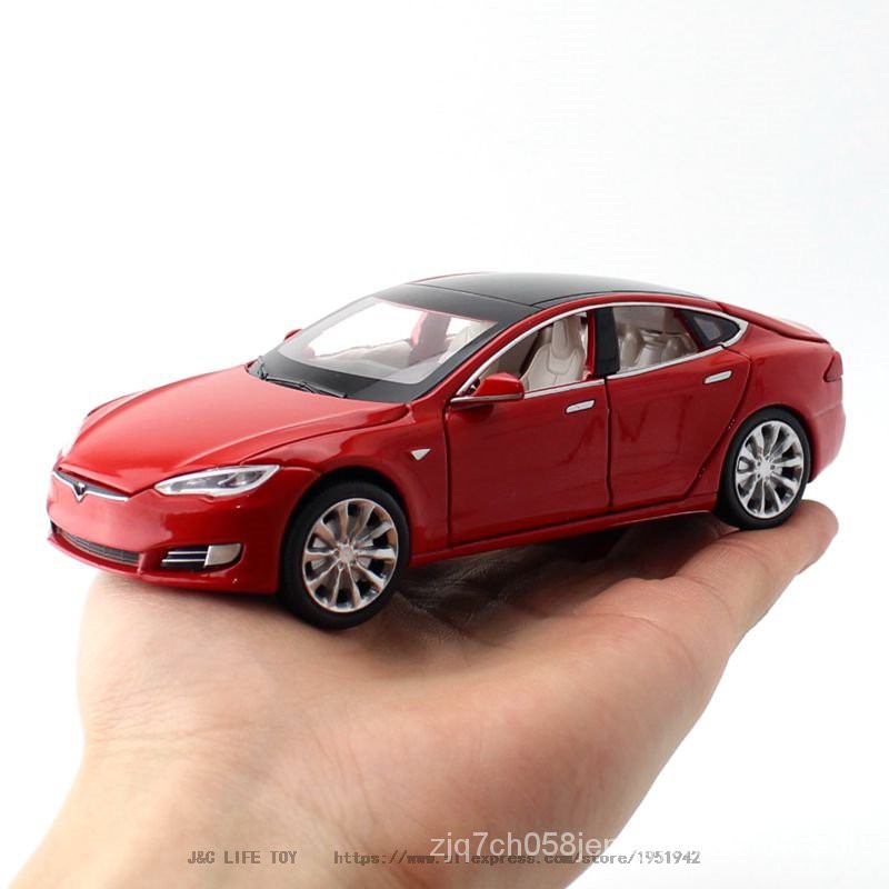 New 132 Tesla MODEL S Alloy Car Model Diecasts Toy Vehicles Toy Cars ...