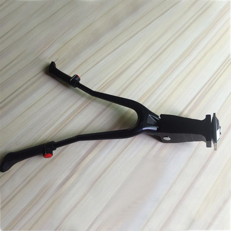 Double Leg Mtb Bicycle Bike Black Support Side Kick Stand Foot Brace ...