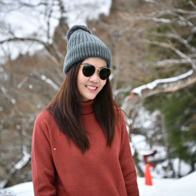 เสื้อไหมพรมคอเต่า ผ้านิ่ม ใส่สบาย Basic Turtleneck Sweater2 - thepencil - ThaiPick