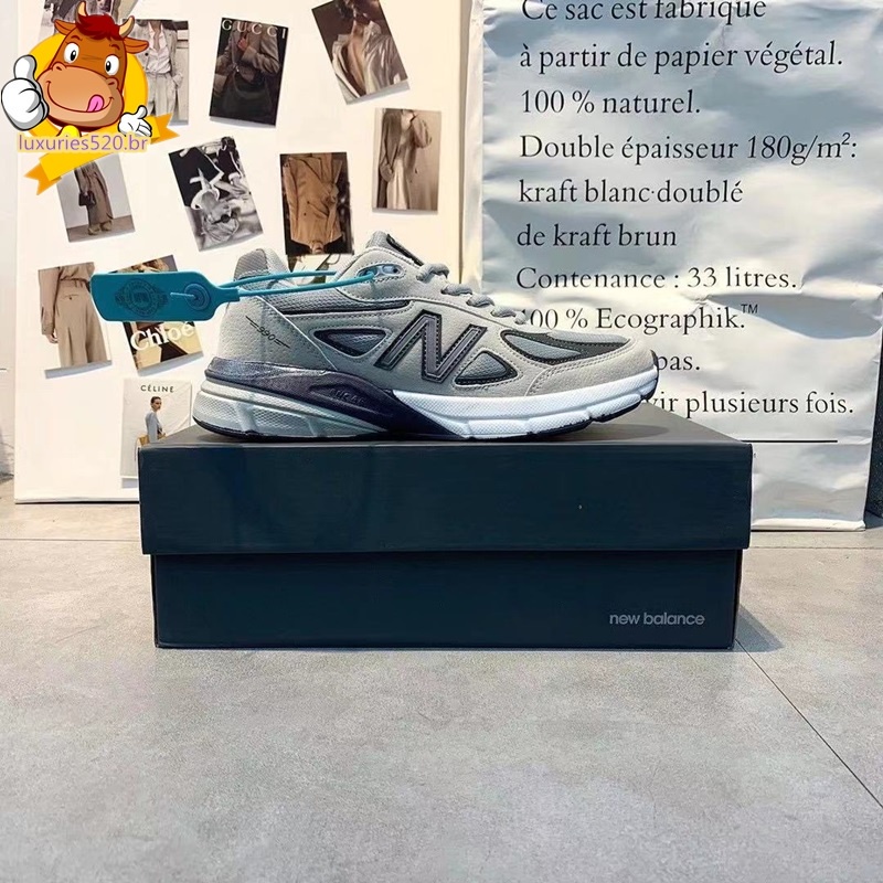 SF New Balance NB990v4 Mens Reflective Sport Shoes New Balance Mens ...