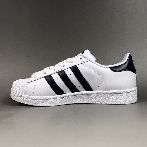 แบรนด์ใหม่ของแท้ Adidas รองเท้าผู้ชาย Superstar Shell head clover ...