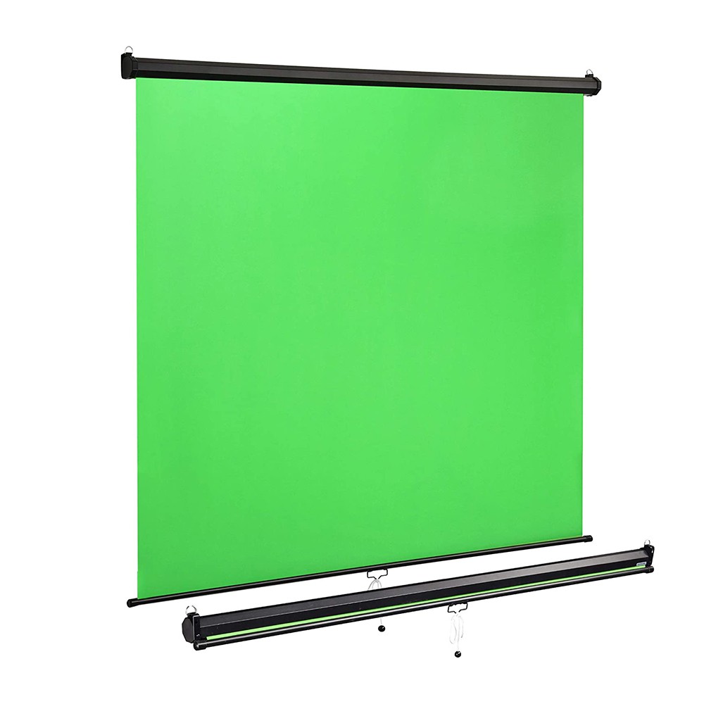 ฉากเขียว แบบแขวนผนัง Roll Up Green Screen Hanging Scene 180x200 CM ฉาก ...