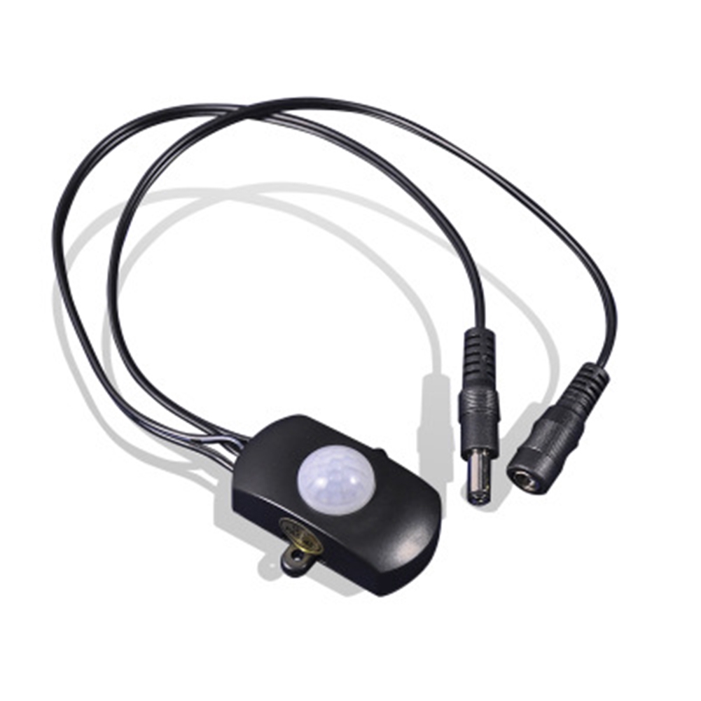 USB Switch Mini Wardrobe Cabinet Strip DC PIR Infrared Adjustable ...