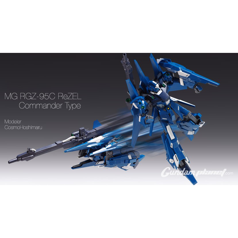 Bandai MG RGZ 95 REZEL COMMANDER : 139 ByGunplaStyle - bygunplastyle ...