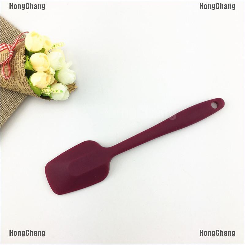 LHGC Silicone Spatula Baking Rubber Scraper integrated high temperature ...