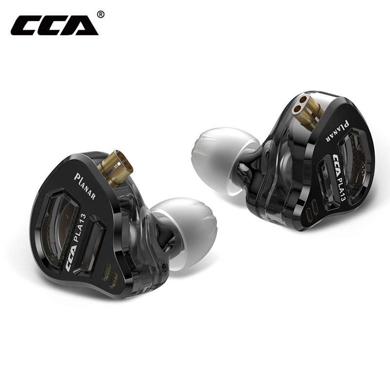 CCA PLA13 Wired Earphone Orthodynamic Driver In Ear Monitor Earbuds ...