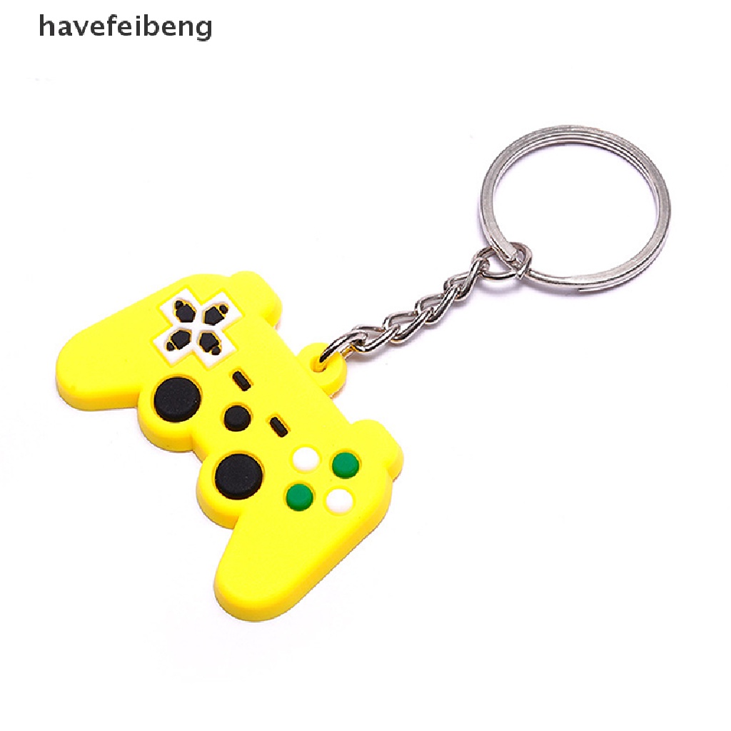 HAVF Game Console Keychains Bag Car Hanging Key Ring Gamepad Joystick ...
