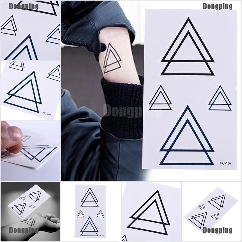 donDetails about New Design Geometry Tattoo Removable Waterproof ...