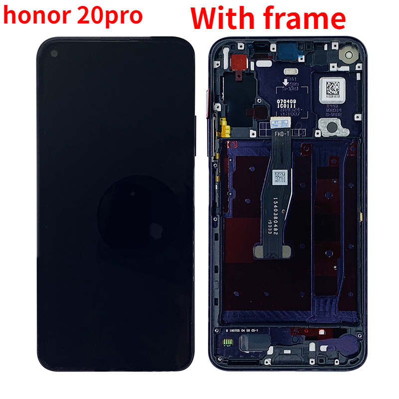For Huawei Honor 20 Pro LCD Display Touch Screen Digitizer Honor 20 Pro ...