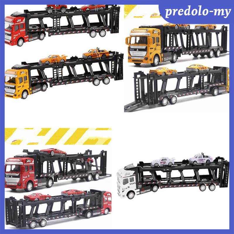 Kids Toys Car Friction Powered Transport Car Carrier Truck Toy for Boys ...