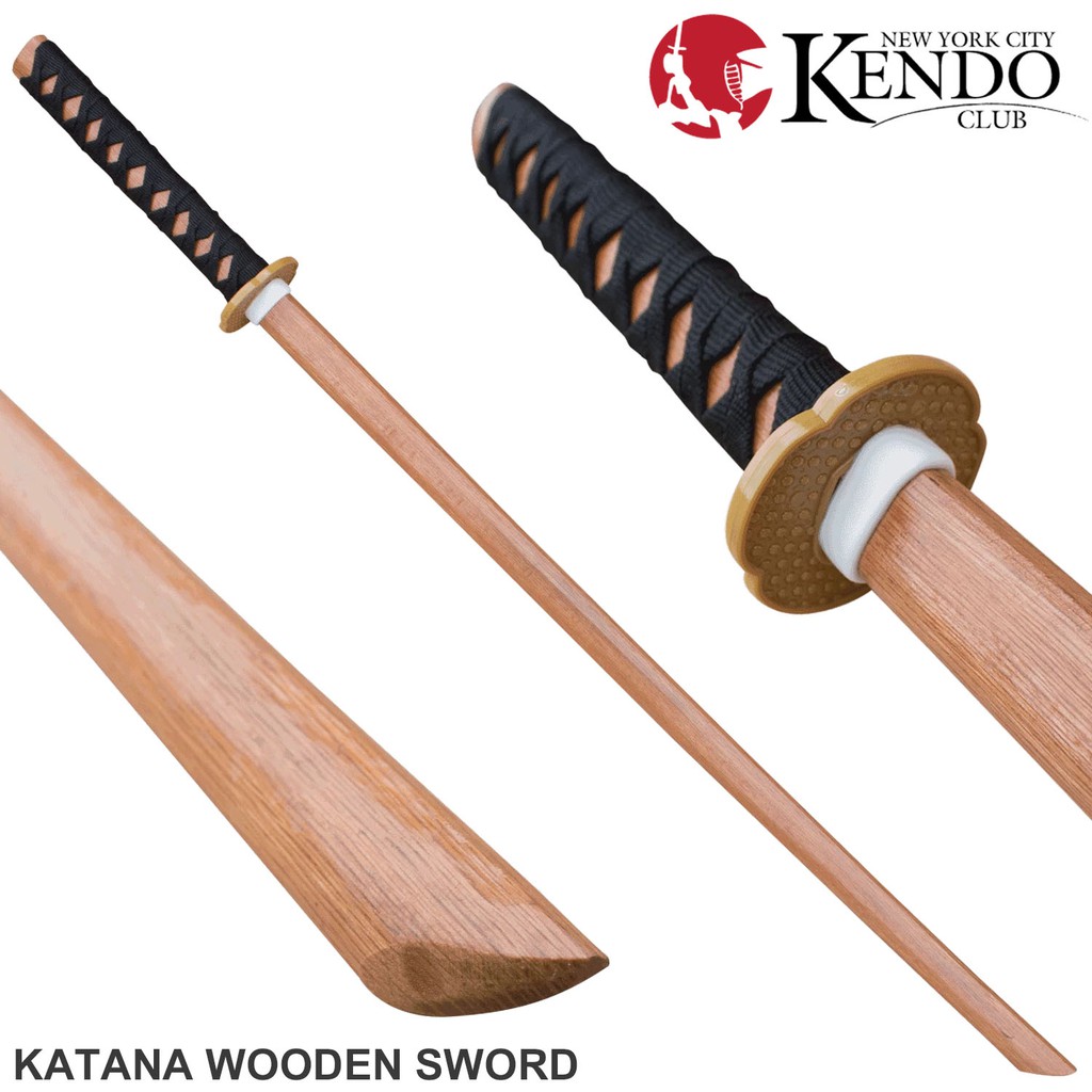 Wooden Sword Samurai Katana JAPAN ดาบไม้ ซามูไร Bokken ดาบไม้สำหรับฝึก เคนโด้ Kendo ดาบเคนโด้ ...