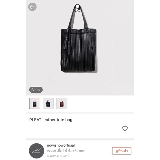 Pleat BAG ถูกที่สุด พร้อมโปรโมชั่น ก.พ. 2026 | BigGoเช็คราคาง่ายๆ