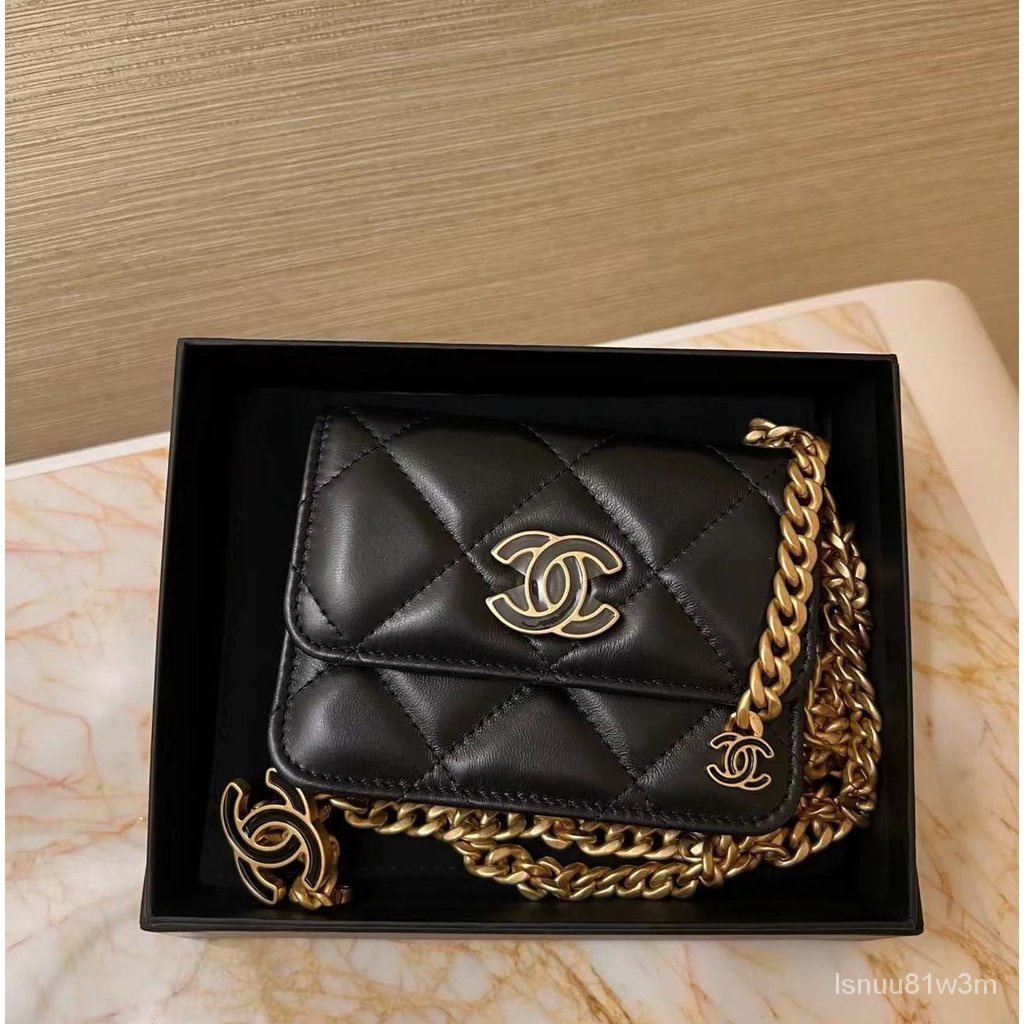 100% European Authentic CHANEL 22P Spring/Summer Collection Lambskin ...