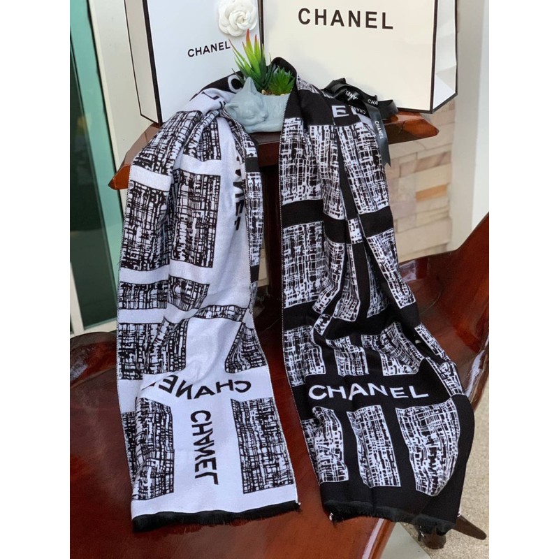 Chanel Shawl Wrap Scarf (With Box) - ravin096 - ThaiPick